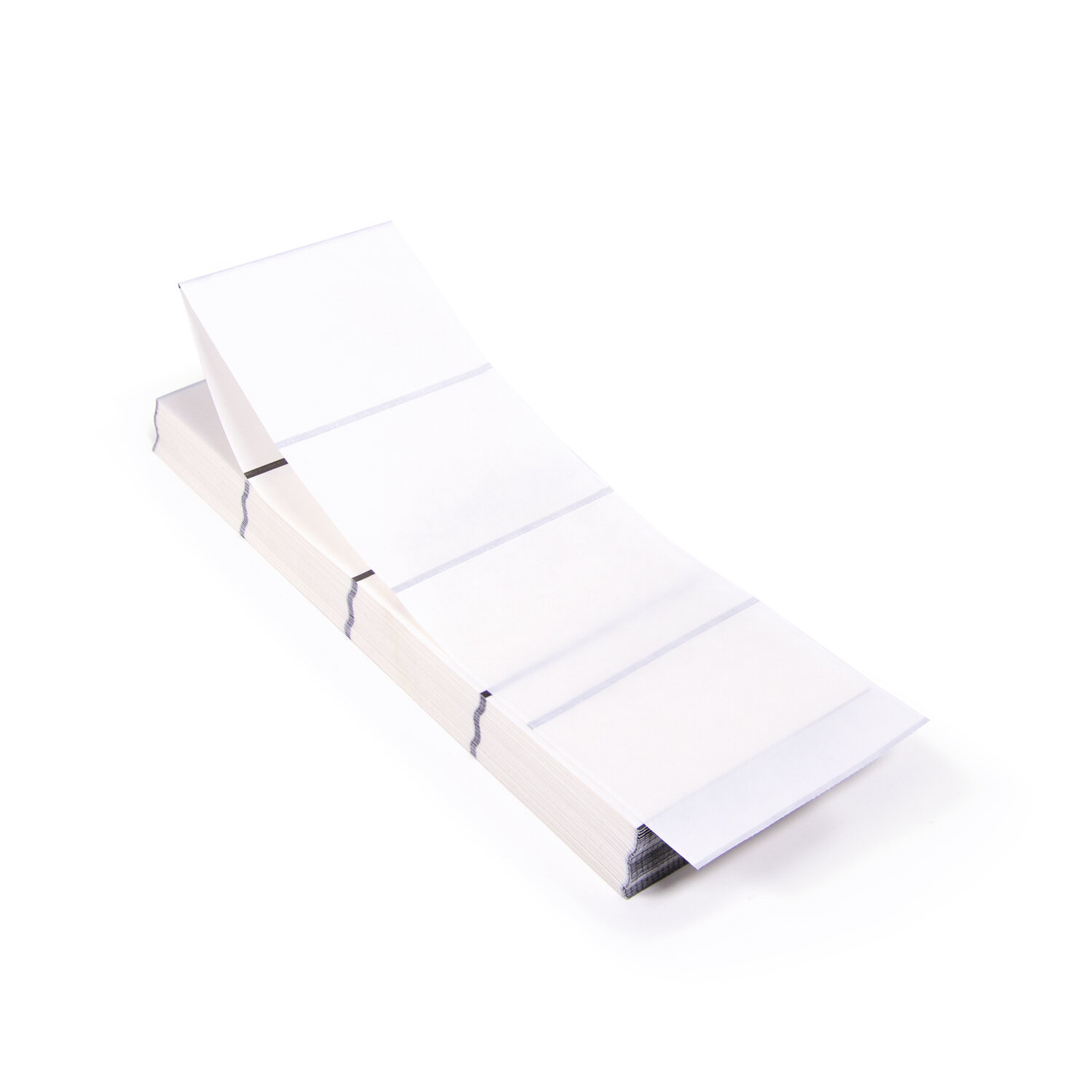 pc/nametag™ Clear Adhesive Direct Thermal Labels - 3-3-4"x3" - Pack of ...