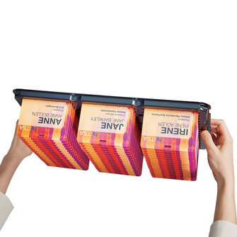 OneWay® Stack Name Tag Organizer, Pack of 2 Cases - ONEWAYST2 |pc ...