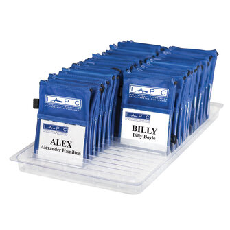 OneWay® Name Tag/Pouch Tray, Pack of 5 Trays - ONETRAY5 |pc/nametag™ Canada