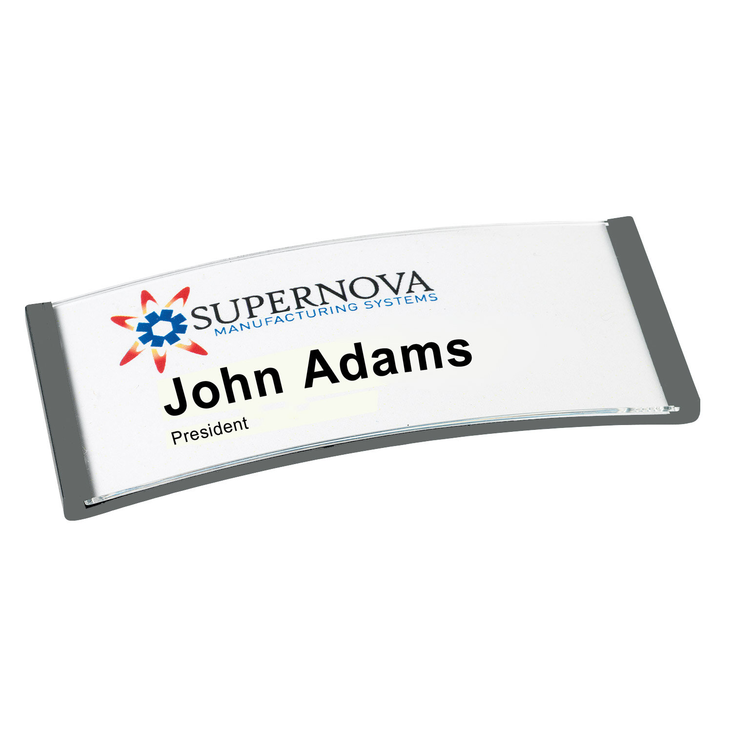 Polar™ Badge Large HCEURL_ANTHRACITE |pc/nametag™ Canada