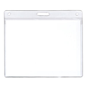 Standard Value Vinyl Name Tag Holder, Slot, 4" x 3", HENLG |pc/nametag ...