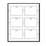 Free Name Tag Paper Insert Templates | pc/nametag