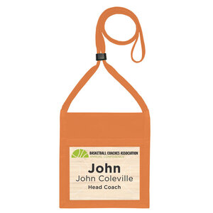 Triple Play Max Blank Name Tag Pouch - Small Nylon - CPTMNSB_ORANGE ...